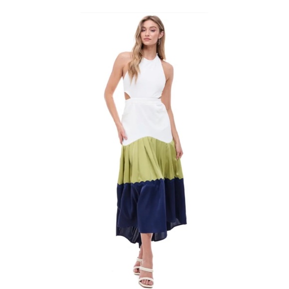 Syd Nichole | Dresses | Tri Colored Tiered Dress | Poshmark